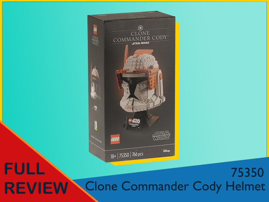 Full Review – Clone Commander Cody Helmet 75350 – Perth Lego Users Group