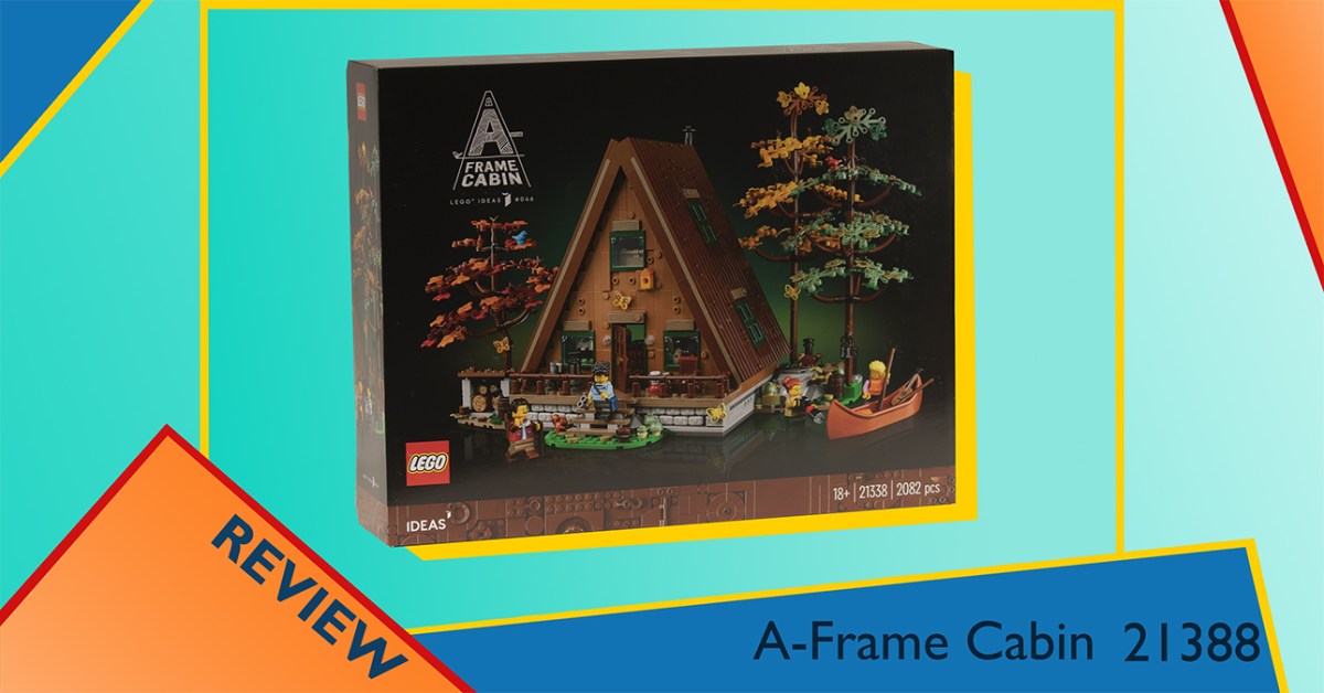 Full Review – A-Frame Cabin 21338 – Perth Lego Users Group